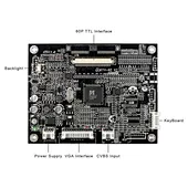 Hdmi+Vga+2Av Input 30Pin Lvds Ttl 50 Pin Lcd Driver Board Rtd2660H Lvds Controller Board